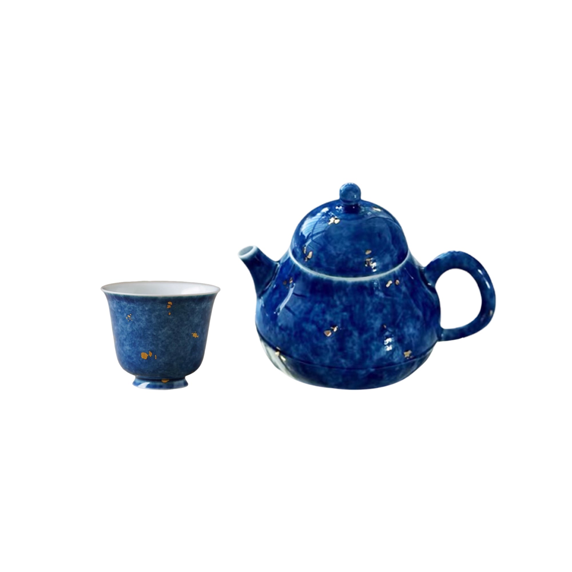 Snowflake Blue Tea Set – Ci Porcelain